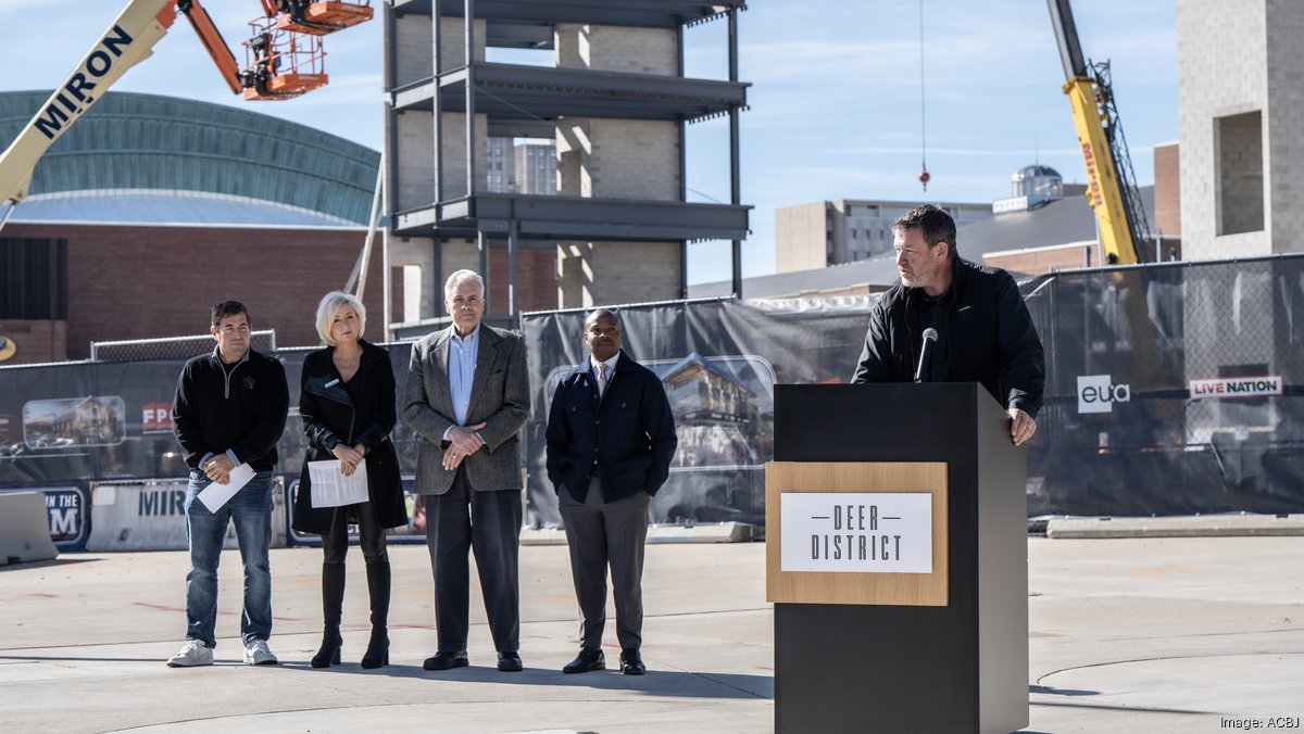 FPC Live venue construction in Milwaukee's Deer District on track for fall 2025 completion ...