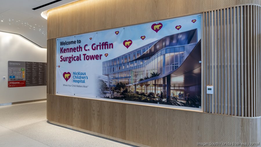 Nicklaus Children's Hospital in Miami opens Kenneth C. Griffin Surgical ...