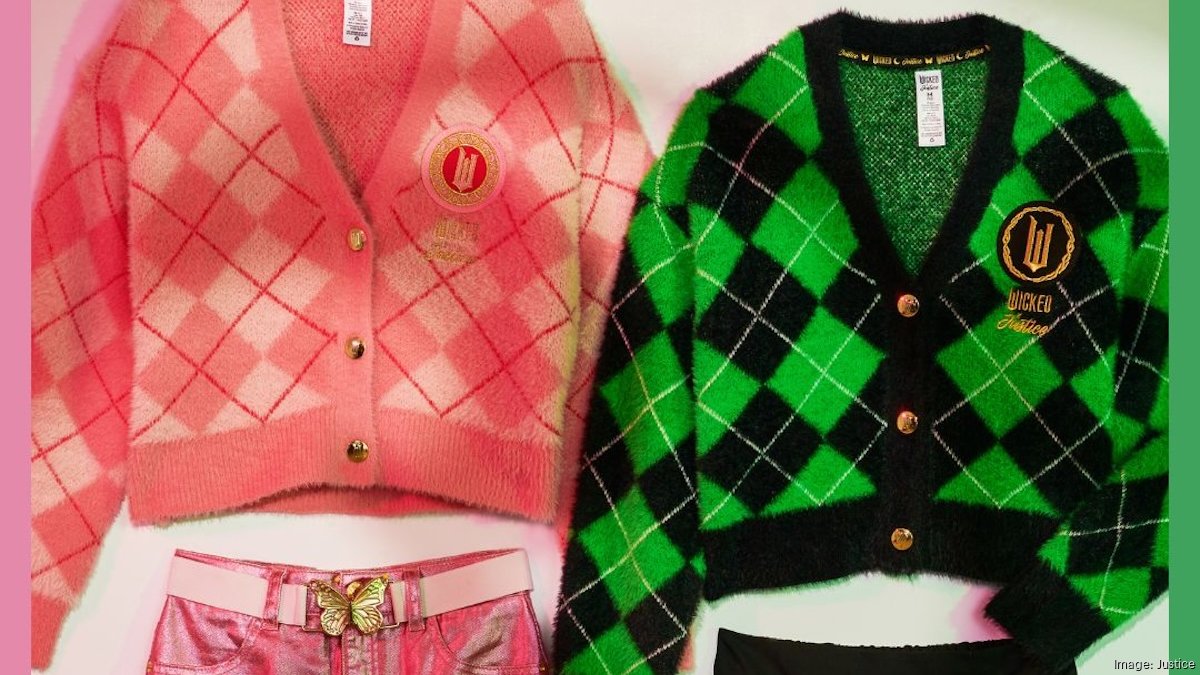 Justice uses Wicked film with Ariana Grande for new collection ...