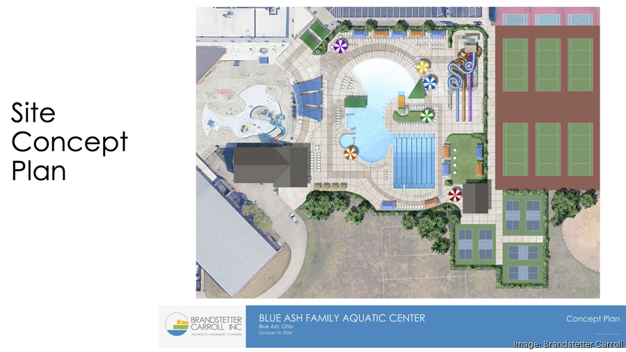 Blue Ash advances $11M+ new aquatic center - Cincinnati Business Courier