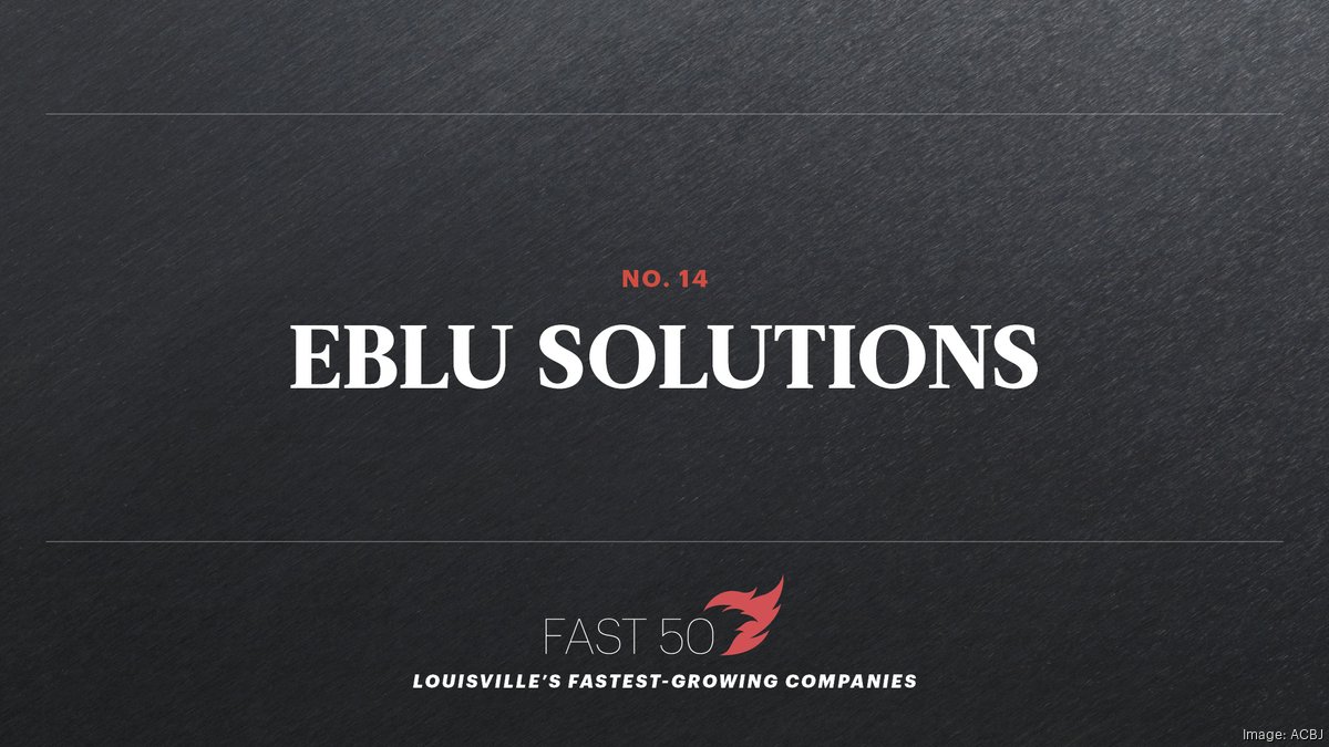 14. eBlu Solutions - Louisville Business First