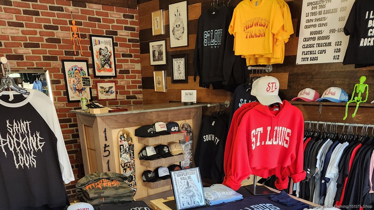 St. Louis-themed clothing brand 151STL opens first store - St. Louis ...