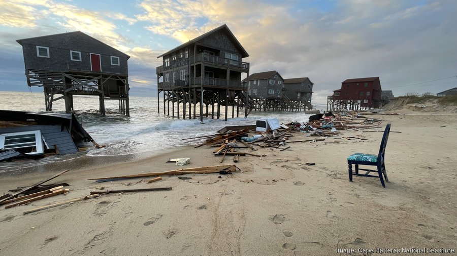 Cost to save Outer Banks homes at risk of collapse - Triangle Business ...