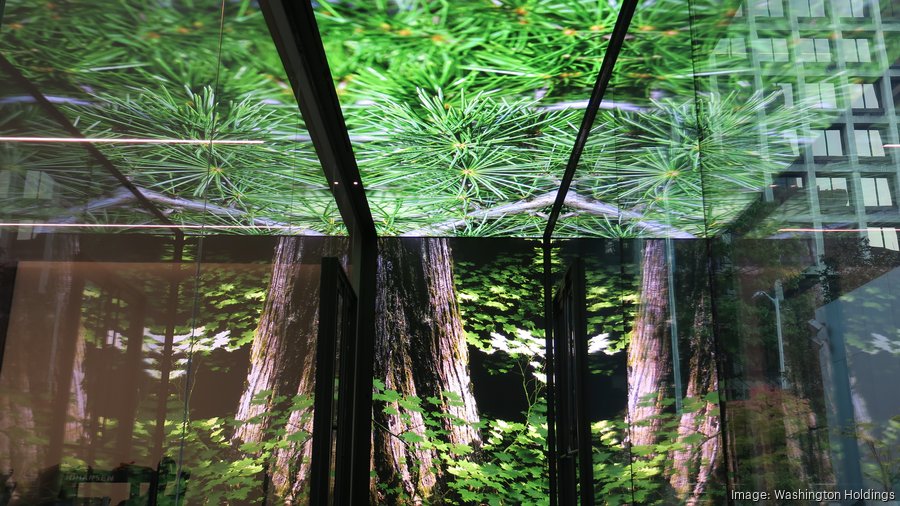 Seattle's One Union Square lobby dons 248 LED screens - Puget Sound ...