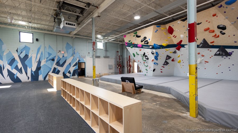 Indoor climbing gym Inner Peaks ready to open in North End - Charlotte ...