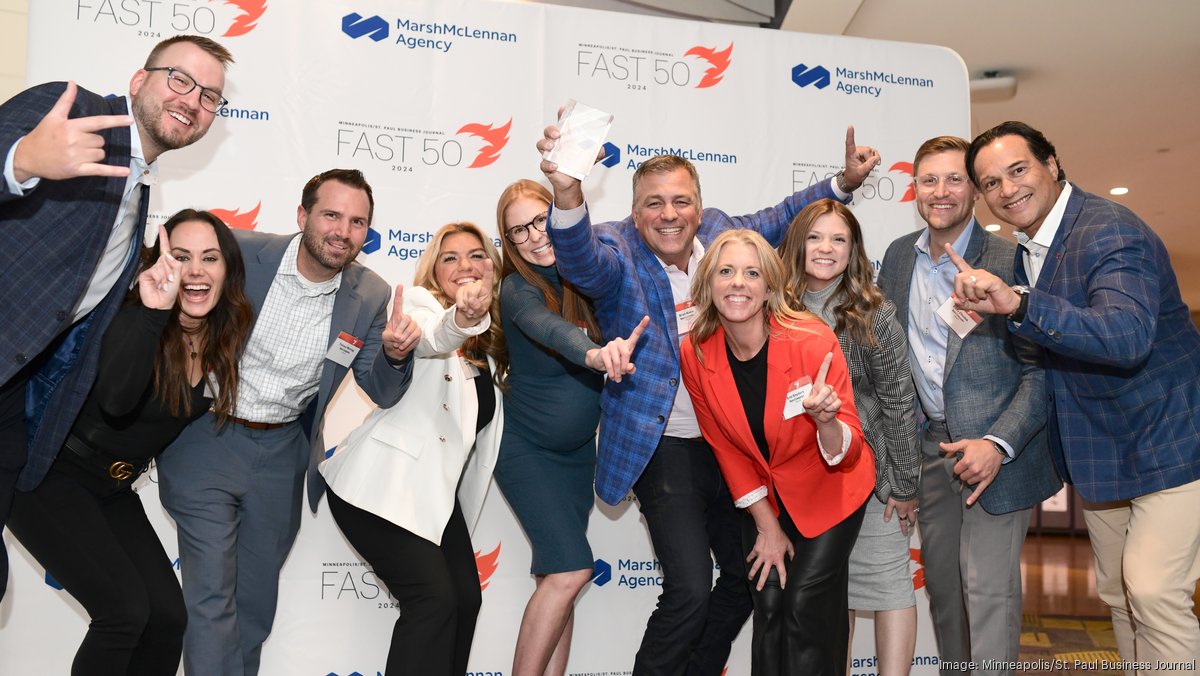 Business Journal Fast 50 honorees celebrate at U.S. Bank Stadium ...
