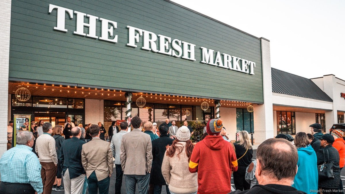 Fresh Market opens grocery store in Crofton - Baltimore Business Journal
