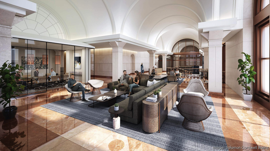 Plans show vision for 100 East's conversion to 384 apartments ...