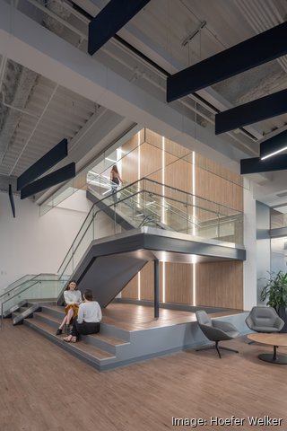 Coolest Office Spaces Group 3: IMA, Sporting KC, Tria, Walz Tetrick ...