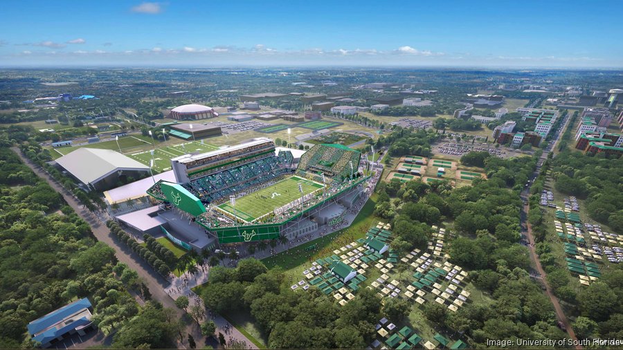 USF's 35,000-seat stadium to open in 2027, boost revenue - Tampa Bay ...