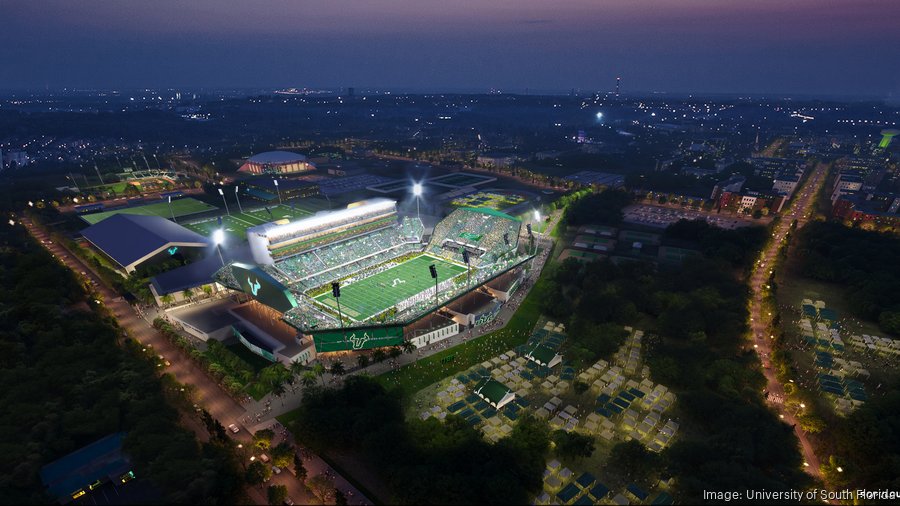 USF's 35,000-seat stadium to open in 2027, boost revenue - Tampa Bay ...