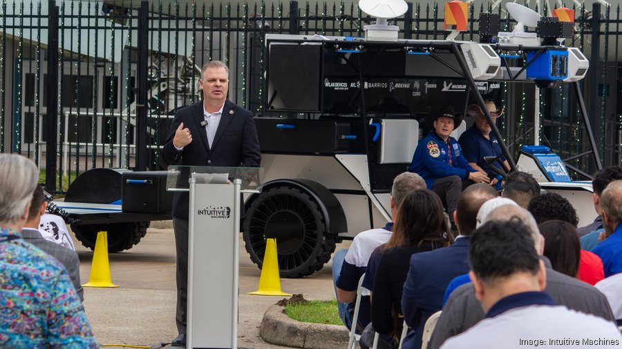 Intuitive Machines' moon rover takes a spin in Houston - Houston ...