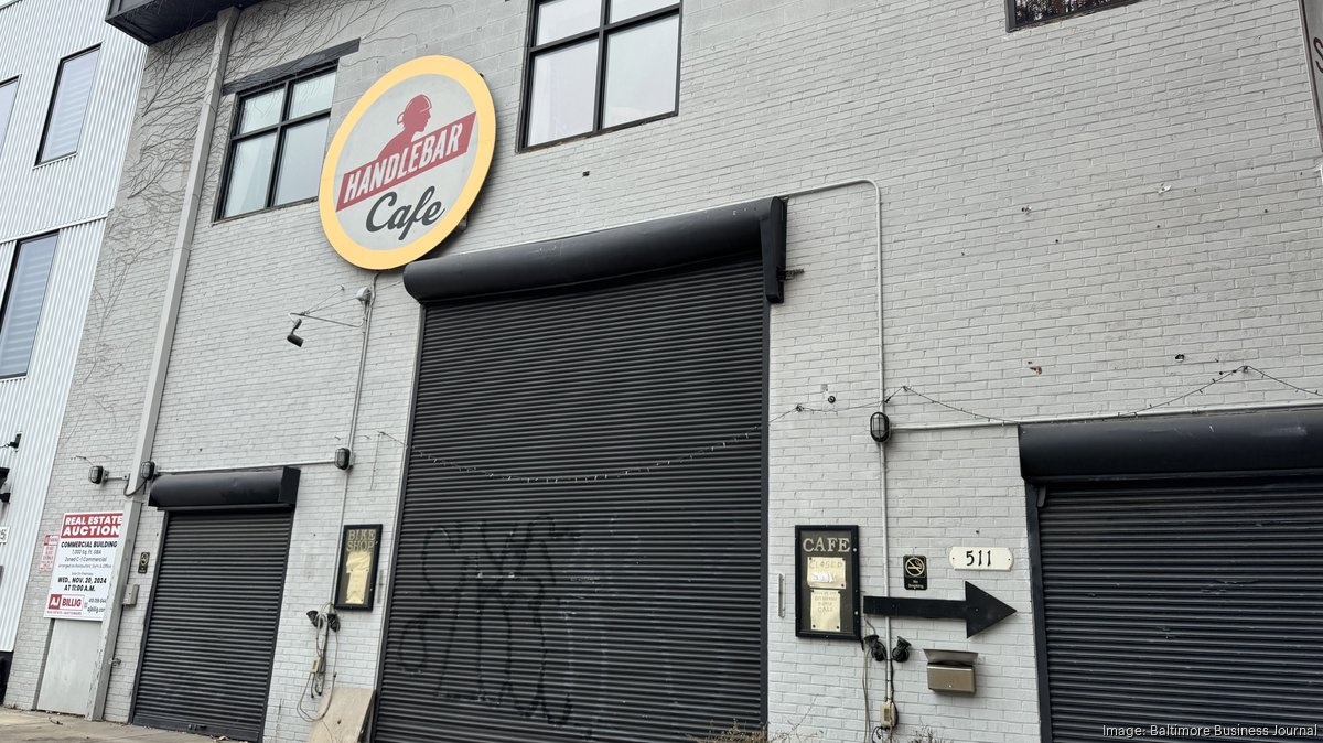 Former Handlebar Cafe building in Fells Point up for auction ...