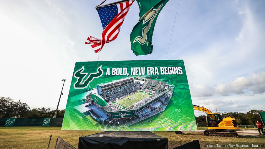 USF breaks ground on $340 million stadium - Tampa Bay Business Journal