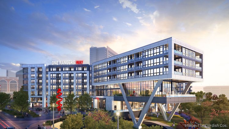 One Rangers Way, apartments by Texas Rangers, nearly done in Arlington ...