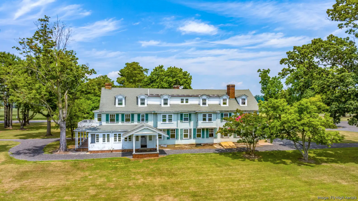Burlington County winery with 11-bedroom manor lists for $6.5M ...