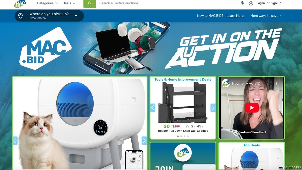 Mac.Bid leases warehouses in Phoenix and Mesa - Phoenix Business Journal