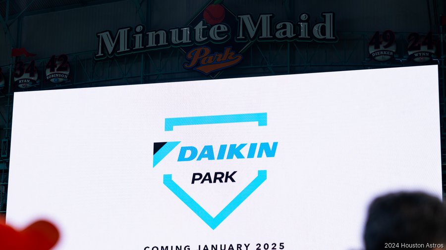 Why the Houston Astros, Daikin partnered on naming rights deal ...