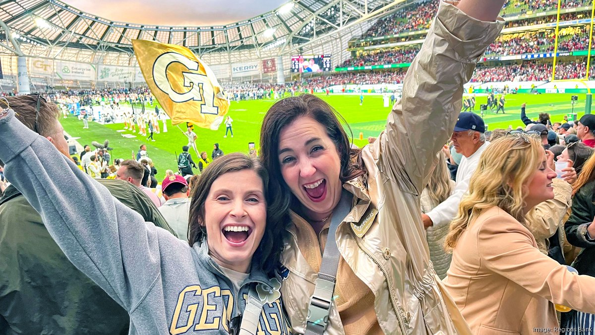 Regions Bank Atlanta leader gives thanks for Georgia Tech football ...