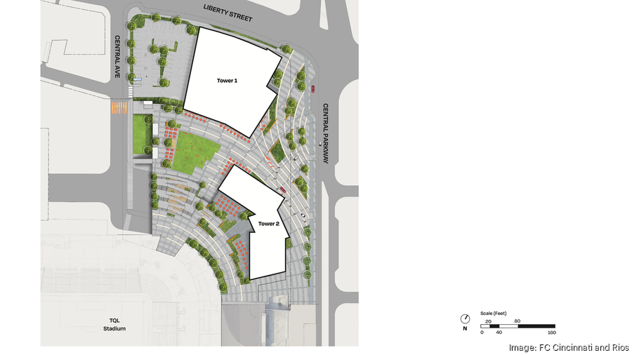 FC Cincinnati reveals design for mixed-use development near TQL ...