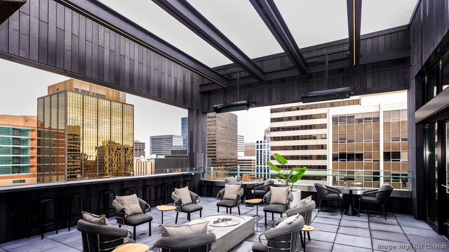 See inside Clayton's rooftop bar, High Bar Clayton at the AC Hotel - St ...
