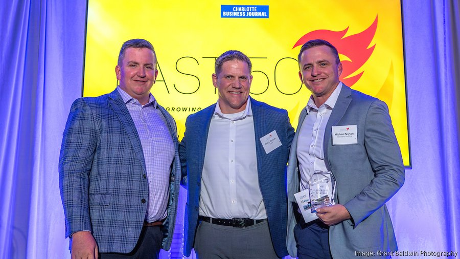 Fast 50 ranking revealed during awards event - Charlotte Business Journal