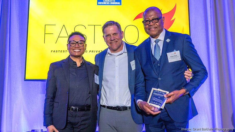 Fast 50 ranking revealed during awards event - Charlotte Business Journal
