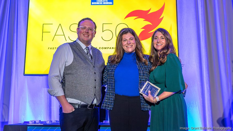 Fast 50 ranking revealed during awards event - Charlotte Business Journal