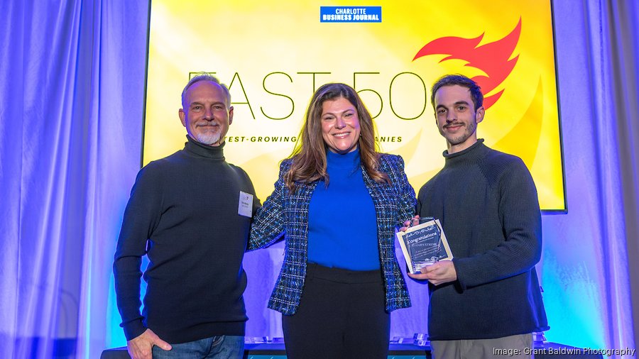 Fast 50 ranking revealed during awards event - Charlotte Business Journal