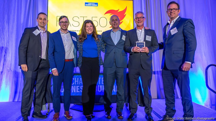 Fast 50 ranking revealed during awards event - Charlotte Business Journal