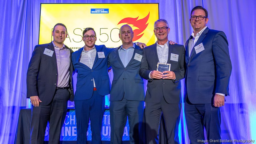 Fast 50 ranking revealed during awards event - Charlotte Business Journal