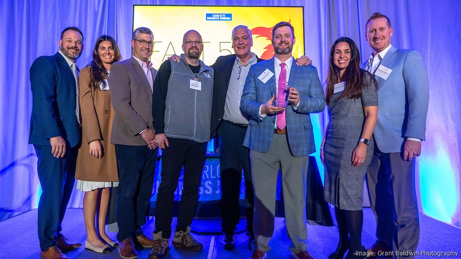 Fast 50 ranking revealed during awards event - Charlotte Business Journal