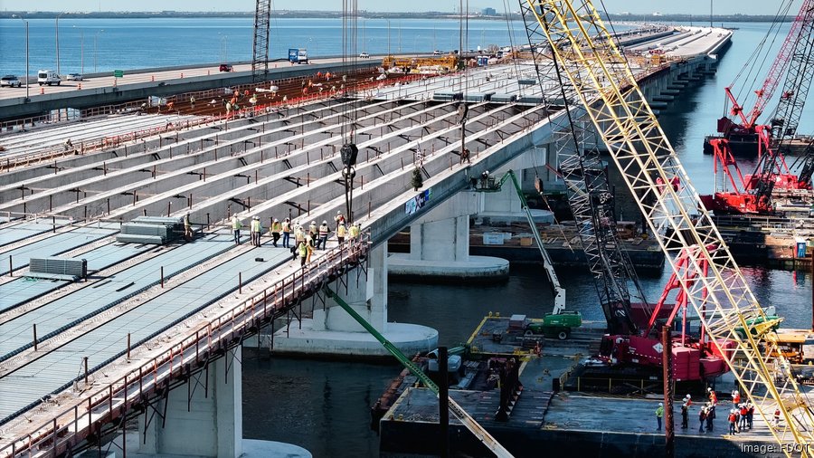 New Howard Frankland Bridge set to open, promising smoother commutes ...