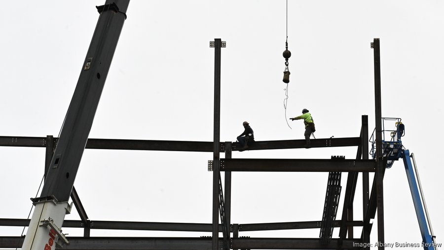 United Group's City Station North in Troy under construction - Albany ...