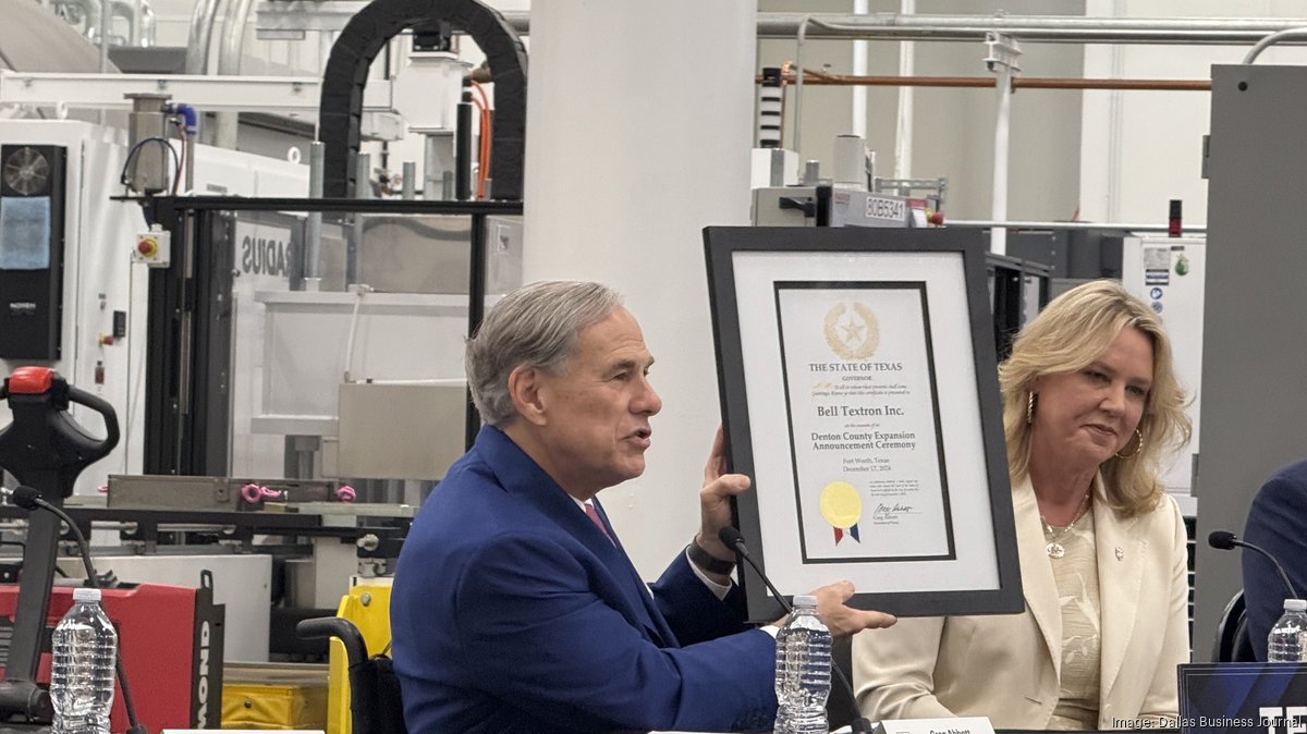 Bell incentives detailed for $632M factory in Fort Worth - Dallas ...