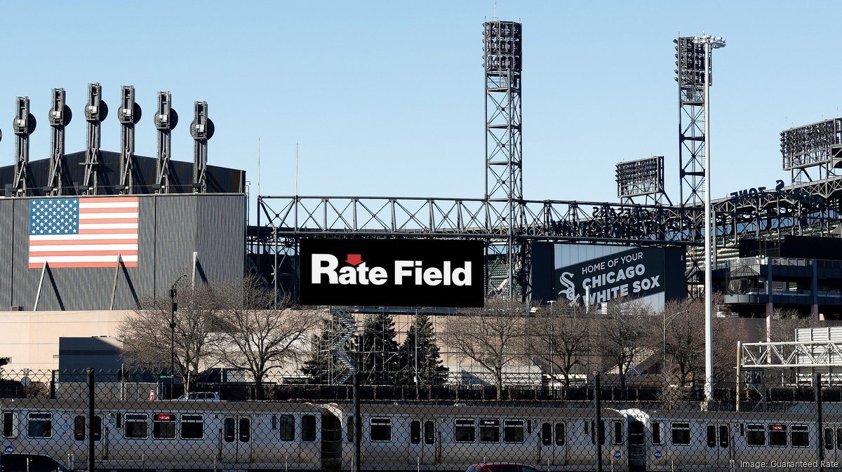 Chicago White Sox stadium Guaranteed Rate Field renamed Rate Field ...