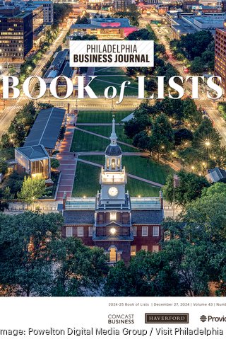 Philadelphia Business Journal's 2024-2025 Book of Lists is out now ...