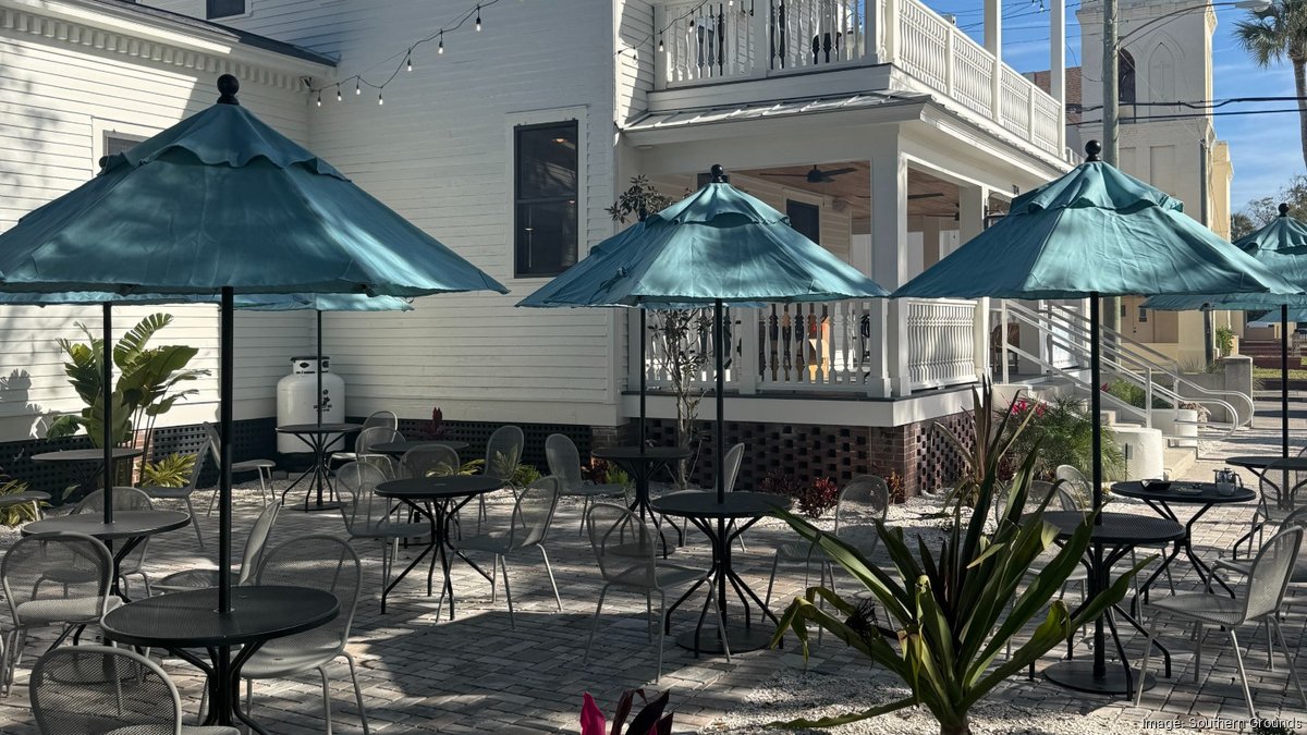 Southern grounds debuts new st. augustine cafe in historic home ...