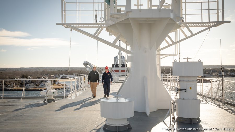 Mass. Maritime launches training ship, adds degrees - Boston Business ...