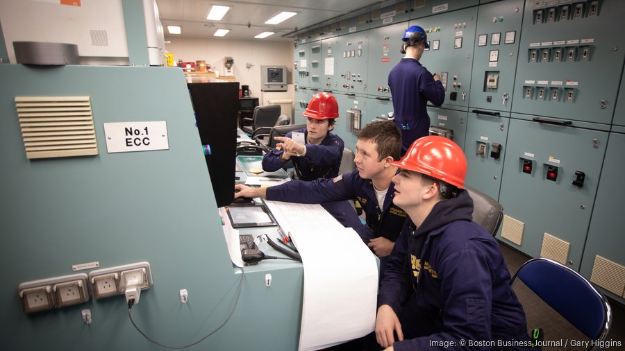 Mass. Maritime launches training ship, adds degrees - Boston Business ...