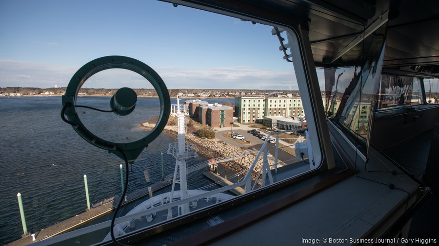 Mass. Maritime launches training ship, adds degrees - Boston Business ...