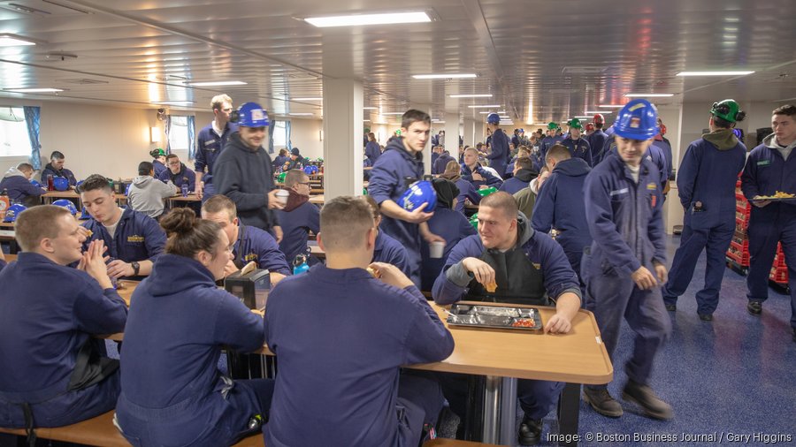 Mass. Maritime launches training ship, adds degrees - Boston Business ...