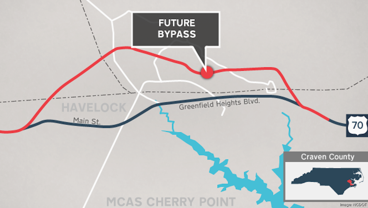NCDOT's Havelock Bypass project delayed to 2026 - Triangle Business Journal