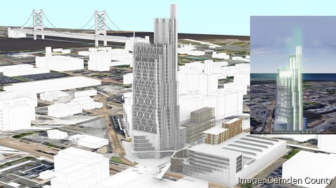 25-story office tower added to $250M Camden redevelopment project ...