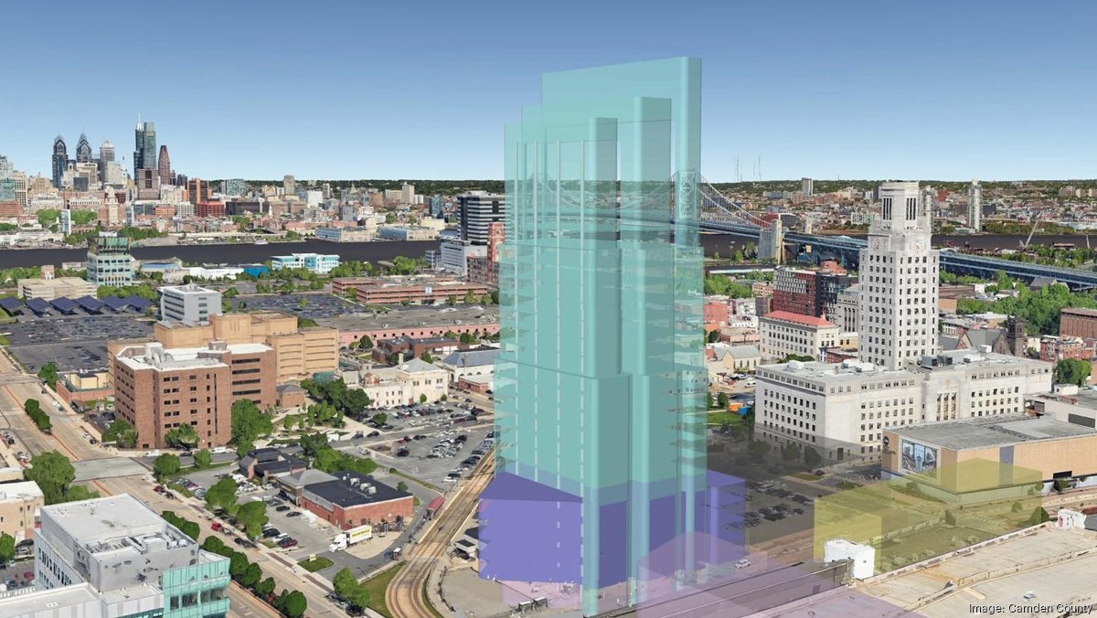 25-story office tower added to $250M Camden redevelopment project ...
