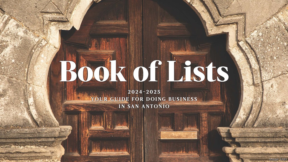 Business Journals List revamp - San Antonio Business Journal