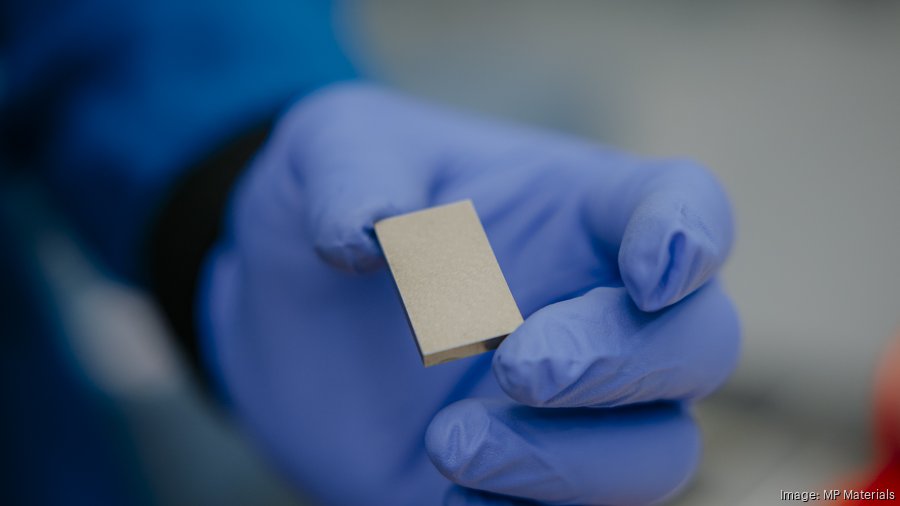 MP Materials opens Fort Worth magnet factory - Dallas Business Journal