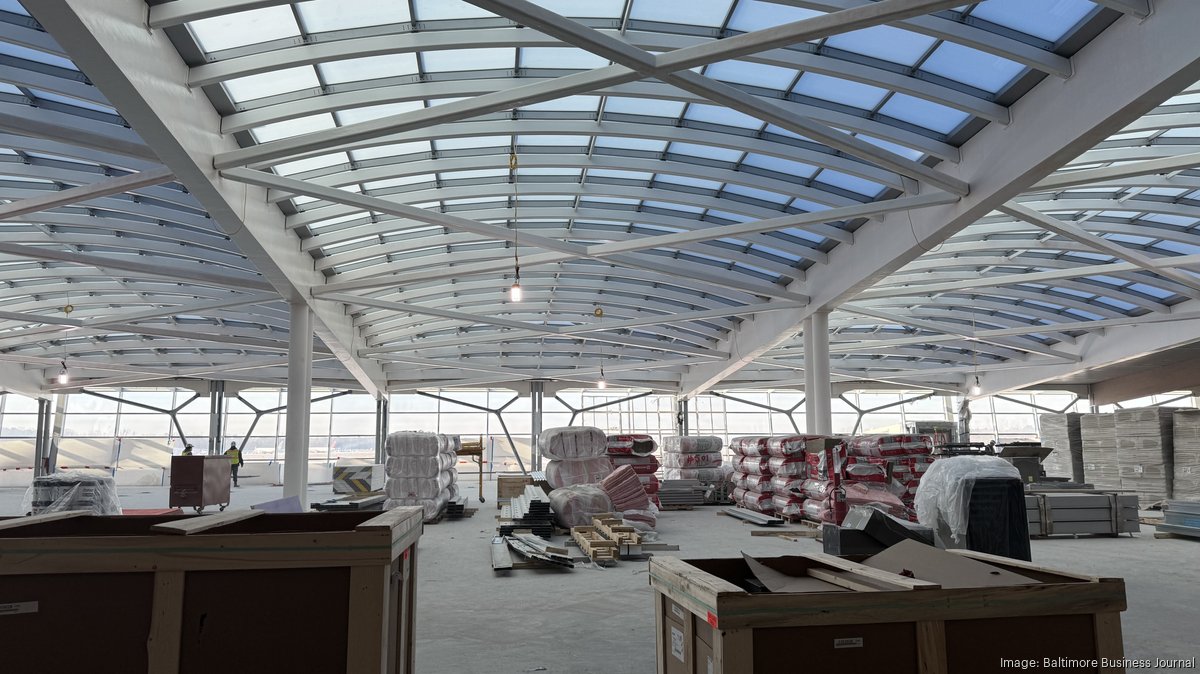 BWI Airport concourse project, maintenance facility near completion ...