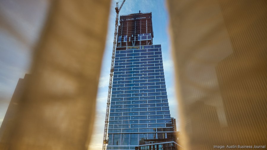 Waterline becomes the tallest building in Austin - Austin Business Journal