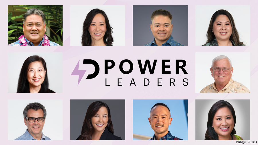 Meet the leaders who will power Hawaii through 2025 - Pacific Business News